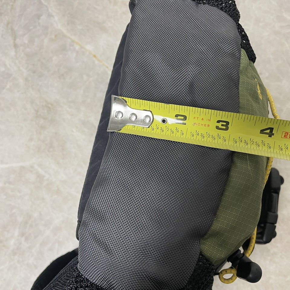 Mountainsmith Kinetic TLS Waistpack Nylon Green Bottle Pockets Hip Belt ...