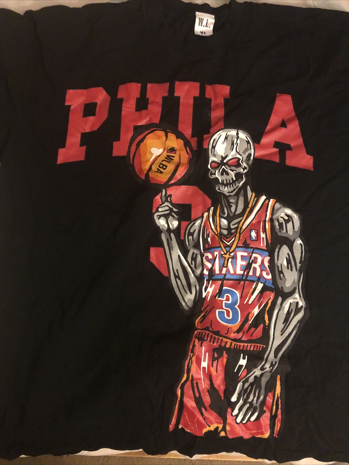 Warren Lotas Allen Iverson Phila Short-sleeve T-shirt… - Gem