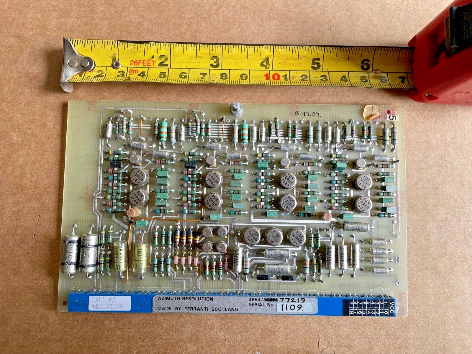 Tornado Aircraft Azimuth Resolution Circuit Card Assembly | eBay UK