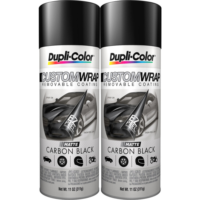 Duplicolor CWRC794 (2-Pack), Custom Wrap Spray On, Removable, Matte ...