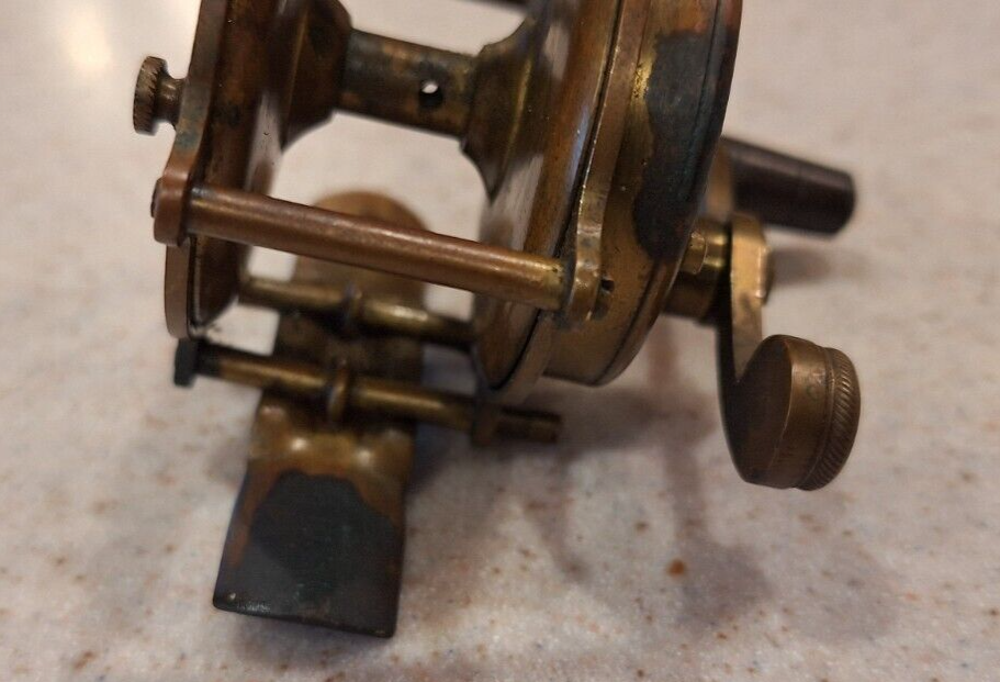 Antique Patent 1876/1888 Hendryx Brass Reel EARLY!!! # 80 | eBay