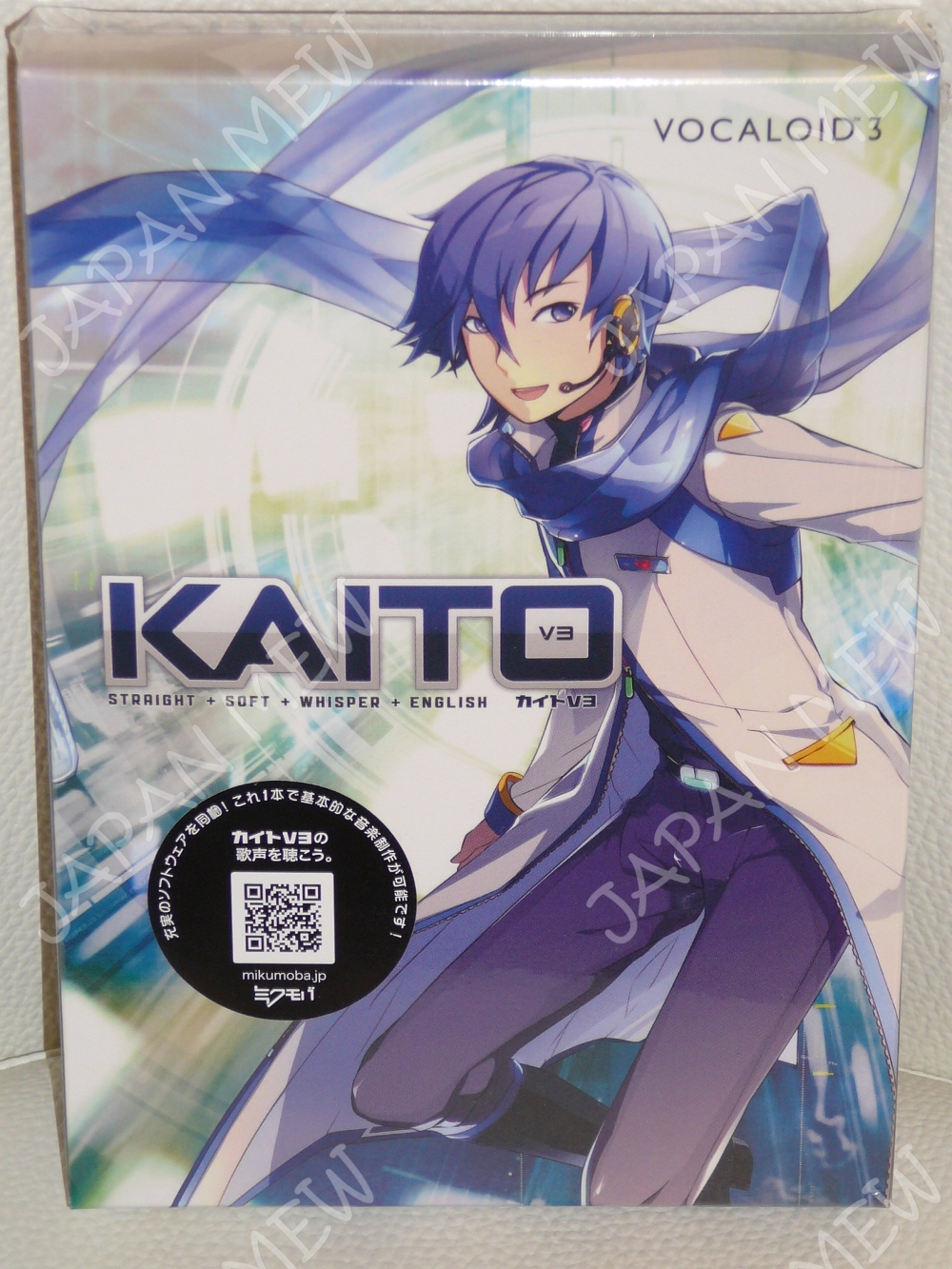 VOCALOID3 KAITO V3 Vocaloid 3 Vocal Software DVD Windows Mac Crypton ...
