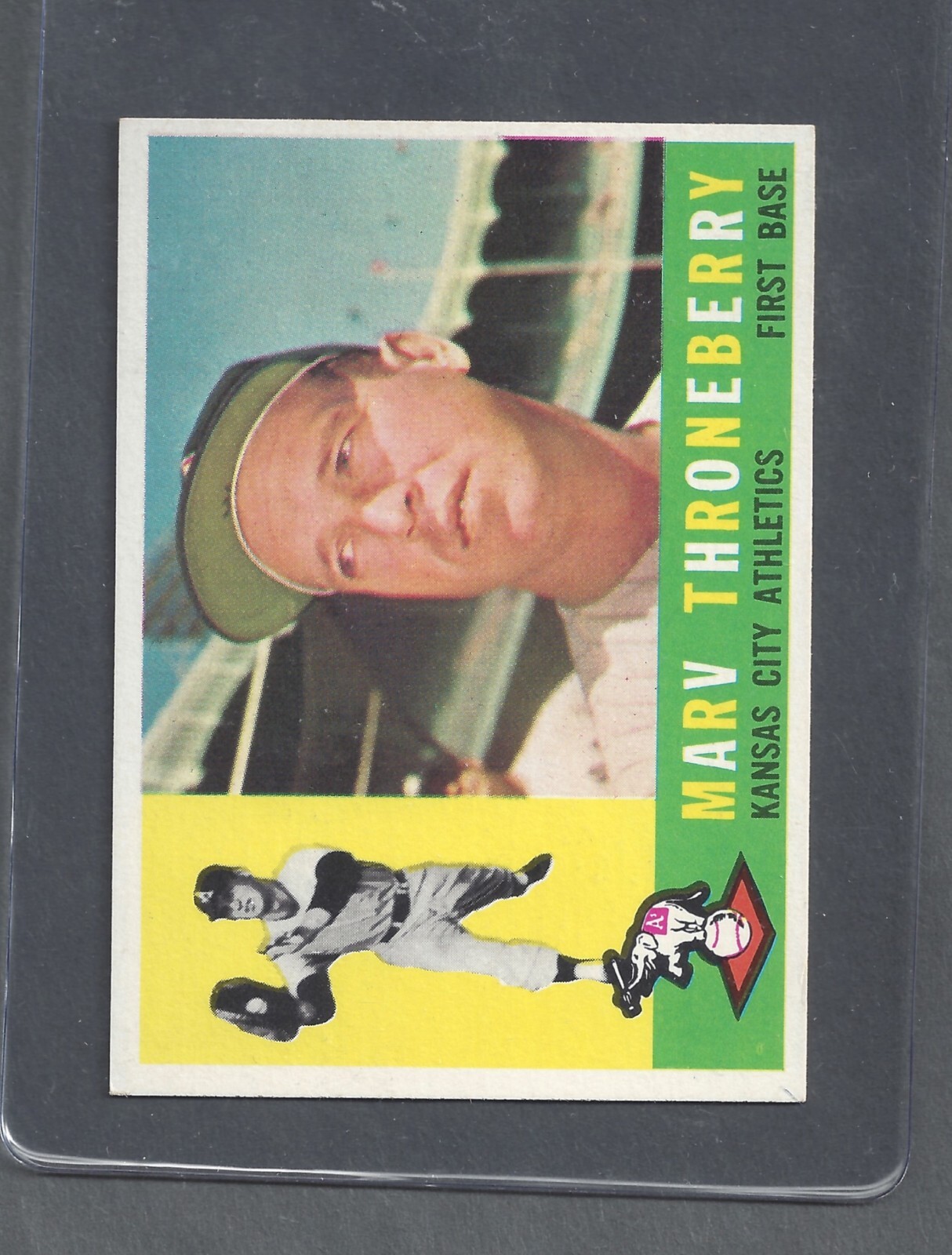 1960 Topps Baseball #436 Marv Throneberry EXMT 0436JR12 | eBay