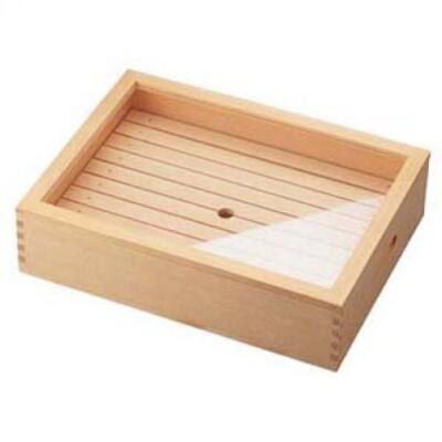 Yamako Neta Box Large With Eye Plate and Acrylic Lid Sushi 39x29xH10cm ...