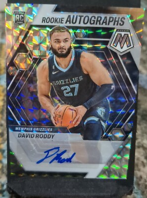 David Roddy Rookie Autograph 2022-23 Panini Mosaic Prizm RC #RA-ROD ...