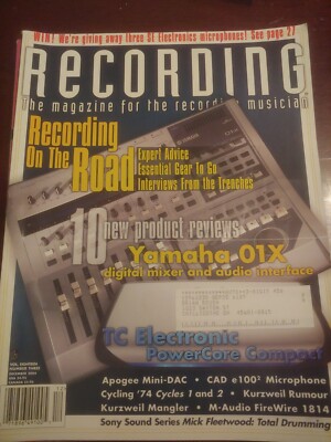 RECORDING THE MAGAZINE FOR THE RECORDING MUSICIAN DECEMBER 2004 RECORD ...