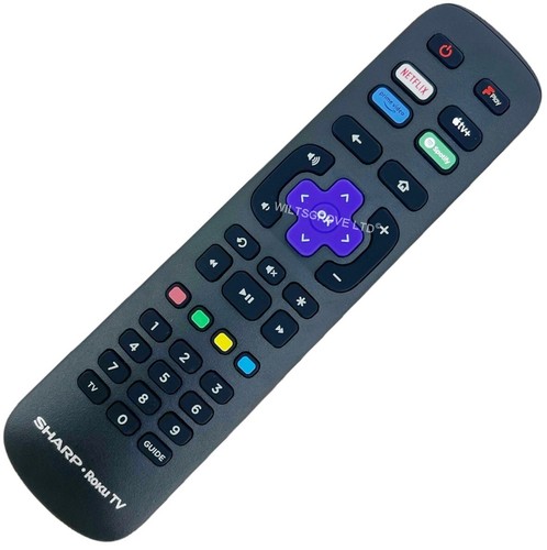 Genuine ROKU TV Remote Control works with Hisense Sharp TCL JVC ROKU ...