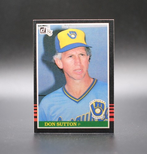 1985 Donruss DON SUTTON Card #107 Milwaukee Brewers | eBay