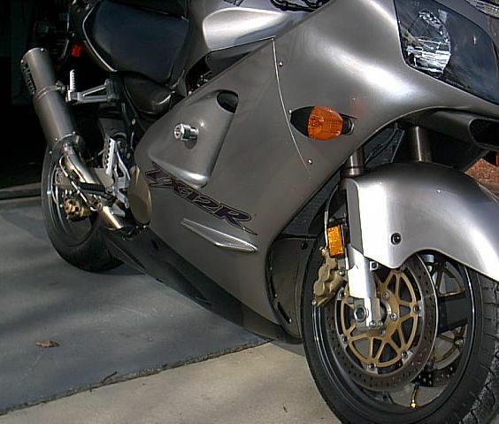 Kawasaki ZZR 600 ZZR600 Ninja ZX6 ZX6R ZX9 ZX9R ZX12 ZX12R CHROME FRAME ...