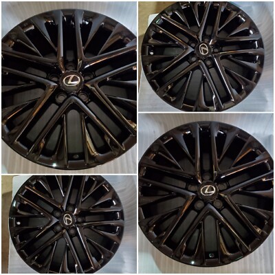Original 18" Lexus ES350 ES300 Black Rims OEM Stock Wheels ES 19 20 ...