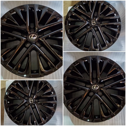 Original 18" Lexus ES350 ES300 Black Rims OEM Stock Wheels ES 19 20 ...