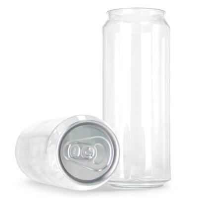 500ml Can Sealing Cup Drink Cup PET Transparent Plastic Sealed Can （100 ...