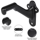 RealPlus 12 Handrail Bracket, 3" Staircase Hand Rail Brackets for Stair ...