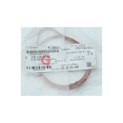 Mercedes Benz Genuine ELASTOMER MOLDED SEAL 2760180080 | eBay
