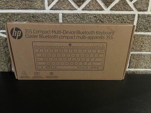 HP 355 Compact Multi-Device Bluetooth Keyboard | eBay