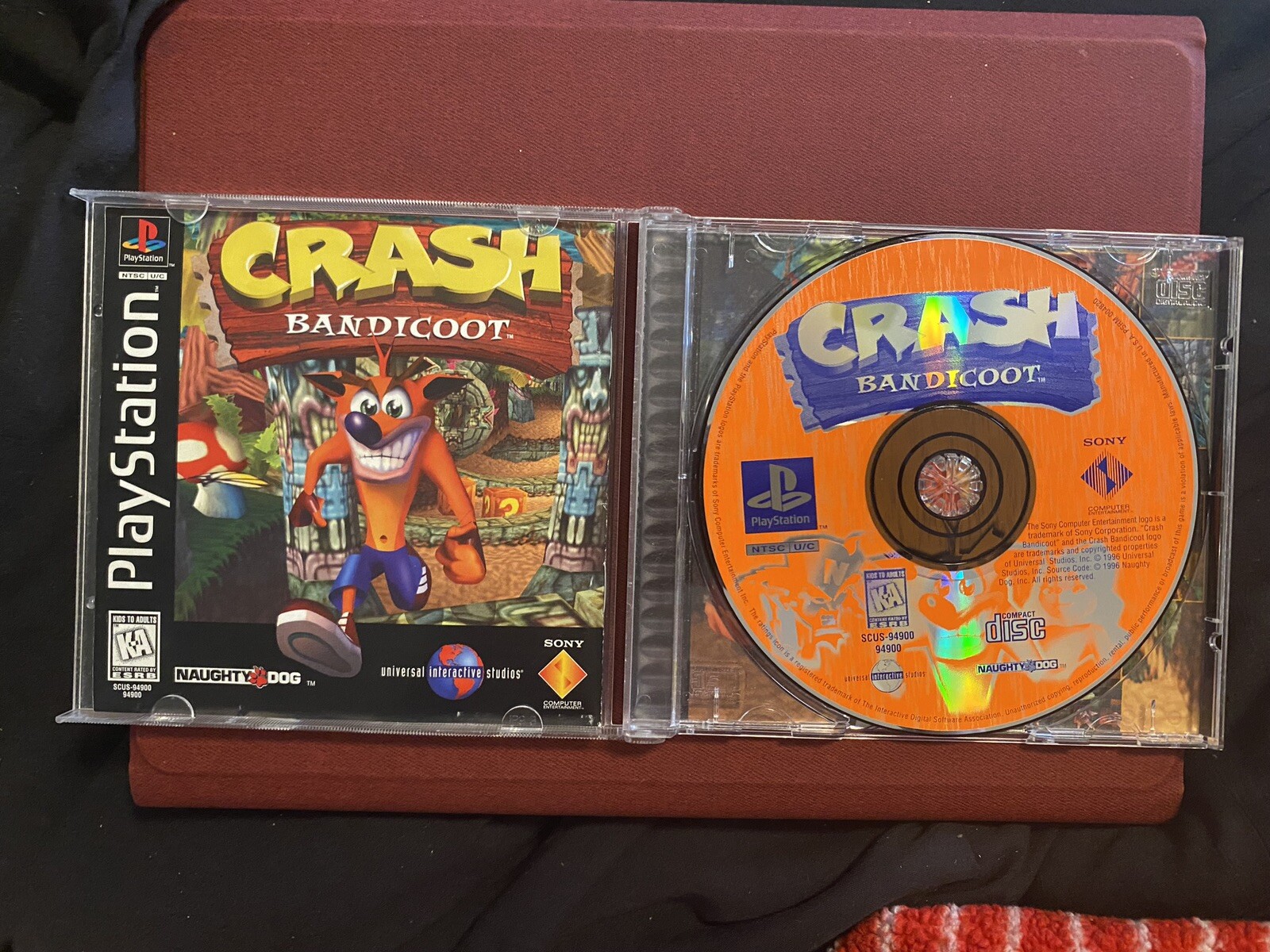 Crash Bandicoot Black Label (PlayStation 1, 1996) 711719627623 | eBay
