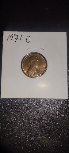 1971 D D/D Lincoln Memorial Penny Minor Doubled Die Obverse & DDR Off ...