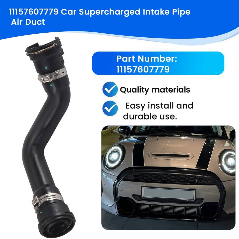 11157607779 Car Supercharged Intake Pipe Air Duct for- 1.6T R56 Coop ...