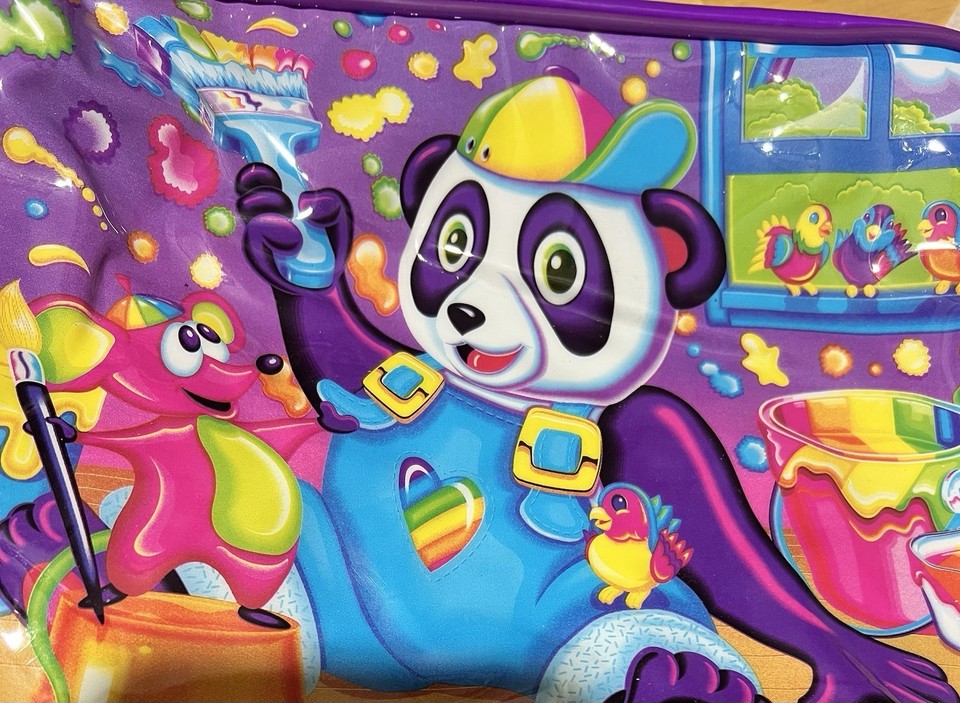 Lisa Frank Panda Painter Backpack 90’s NWT Collectible W/flyer Inside ...