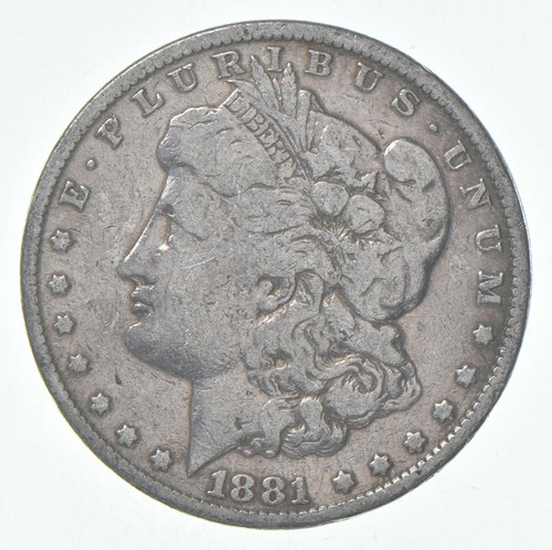 Early - 1881 Morgan Silver Dollar - 90% US Coin *188 | eBay