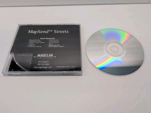 Magellan MapSend Streets CD For Map 330 | eBay