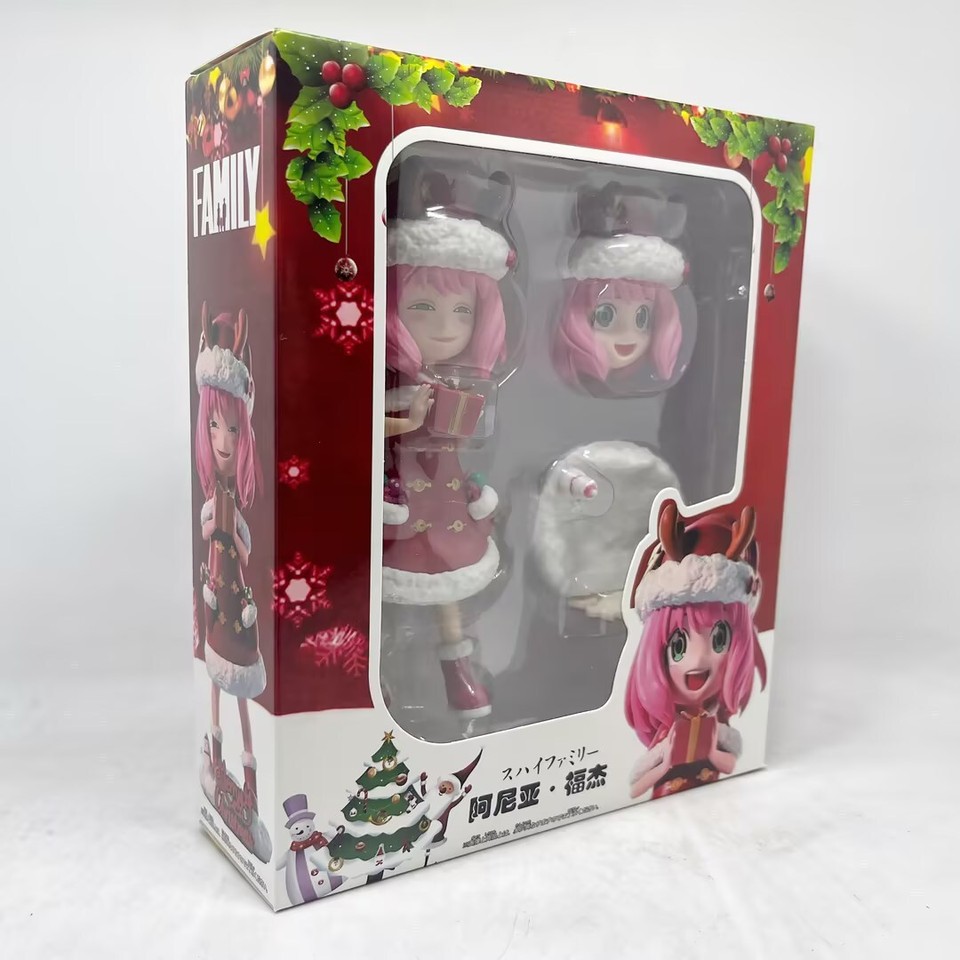 Anime Family X Spy Christmas Anya Poseable Head Beautiful Girl Action ...