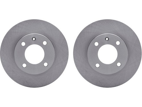 For 1980-1983 Volkswagen Rabbit Pickup Brake Rotor Set Dynamic Friction ...