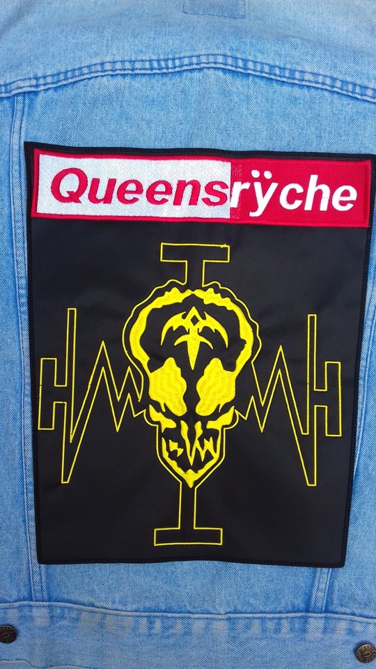 Queensryche Fates Warning Crimson Glory embroidered back patch heavy ...