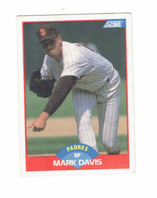 Mark Davis San Diego Padres #48 RP #490 Score 1989 #Baseball Card | eBay