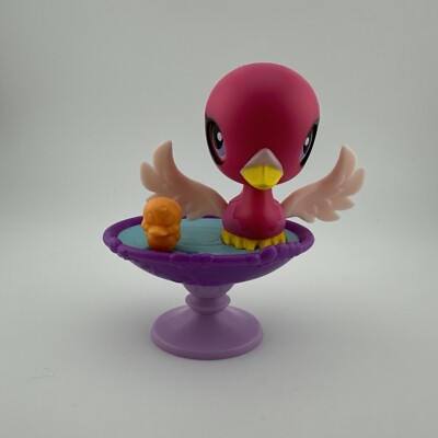 Hasbro Littlest Pet Shop #3361 Swan Magic Motion Splashin' Swan Bath ...
