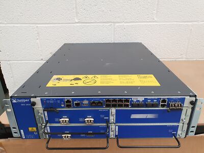 Juniper SRX3400 Services Gateway 10GbE 2x SRX3K-2XGE-XFP SRX3K-SFB-12GE ...