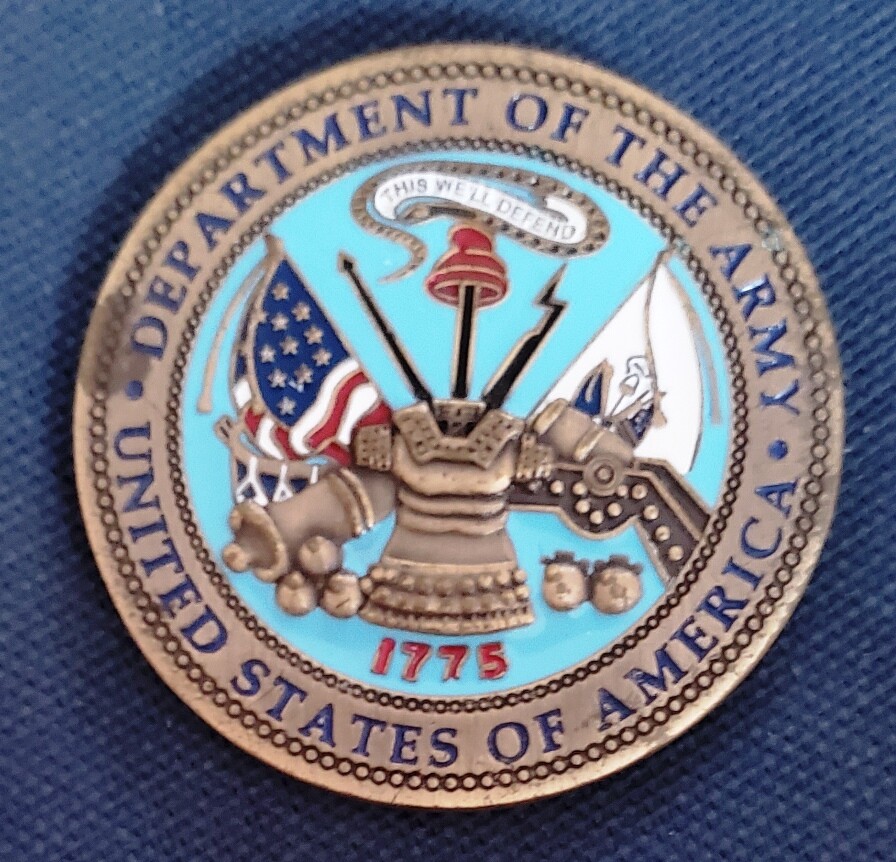 Awesome 1.5" USA Army Military Challenge Coin Ordnance Corps | eBay