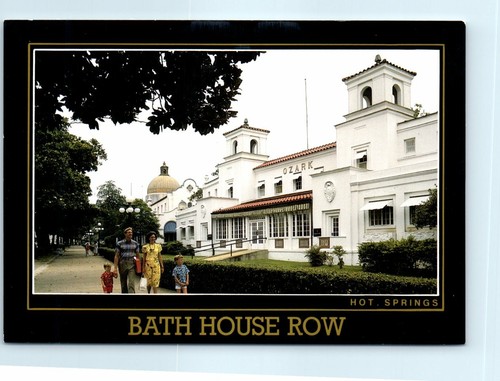 Postcard - Bath House Row, Hot Springs National Park - Hot Springs ...