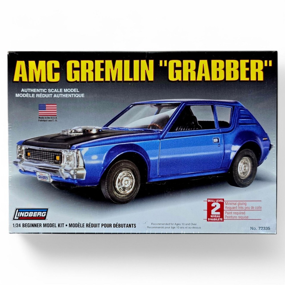 Lindberg AMC Gremlin Grabber Model Kit 72335 Vintage New Factory Sealed ...