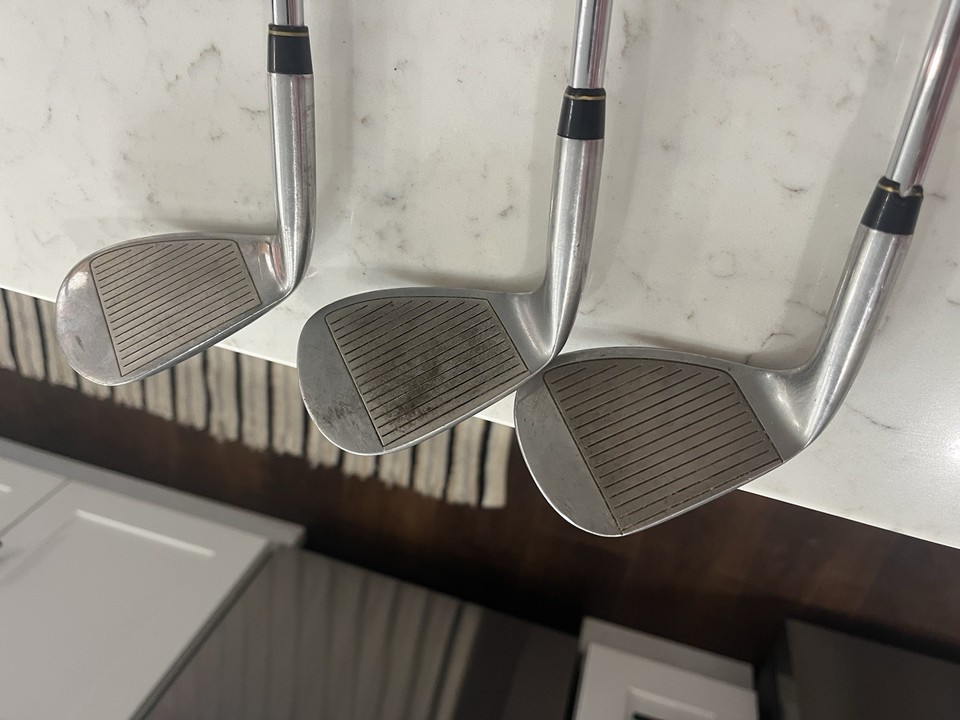 Pure Spin Wedge Set – 52°, 56°, 60° | Tungsten Sole | Midsize Grips ...