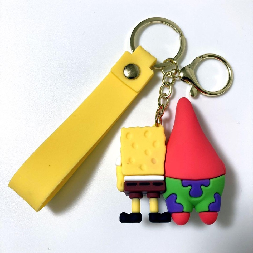 Spongebob Patrick Keychain American Anime Character Merchandise Brand ...