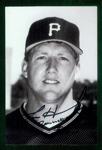 #0987, 4" x 6" Photo Card, Signed-Autographed, Lee Hancock, Pittsburgh ...