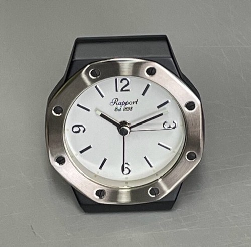 Vintage Rapport London Quartz Travel Bedside Alarm Clock BRAND NEW ...