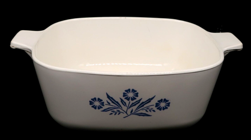 Corning Pyroceram Blue Cornflower Buffet Server/Casserole Buffet B-7 ...