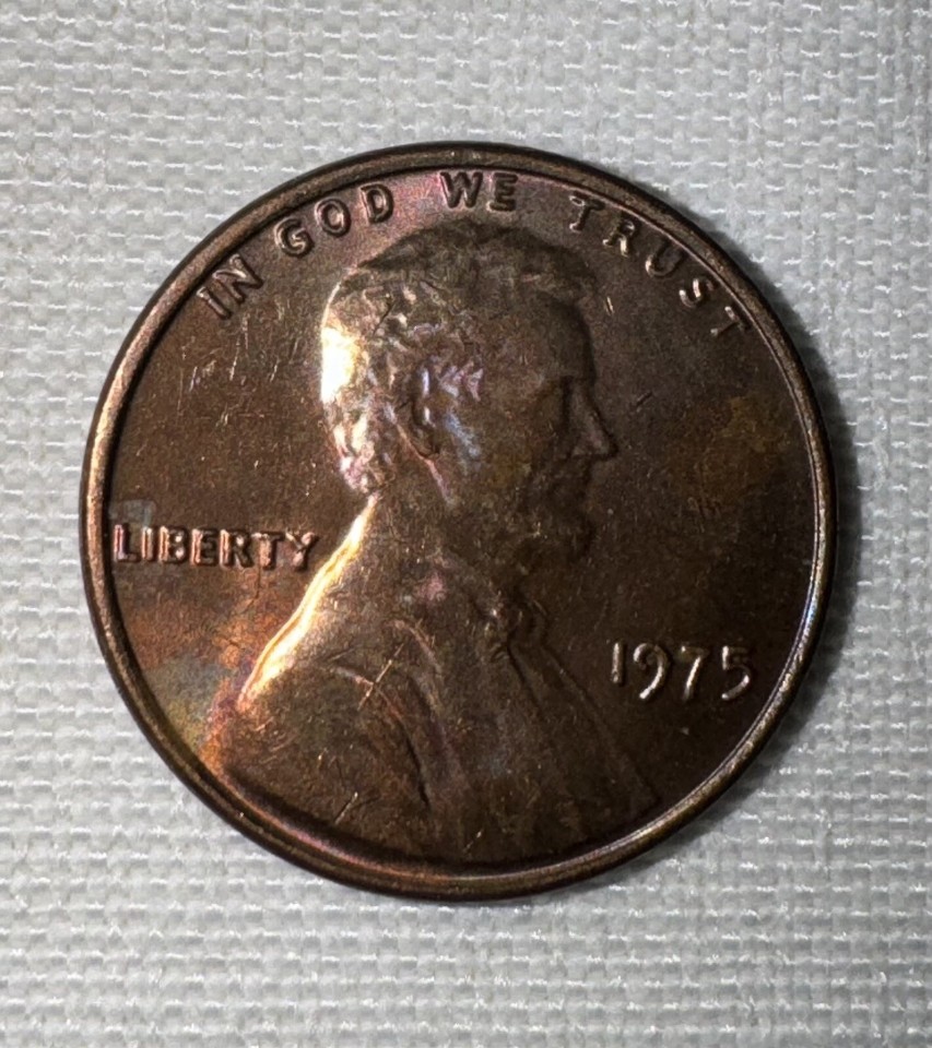1975 Lincoln Penny No Mint Mark RARE Coin DD | eBay