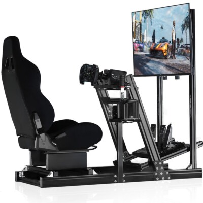 Hottoby F1 Racing Simulator Cockpit Fit for Logitech G29 G920 X56 ...