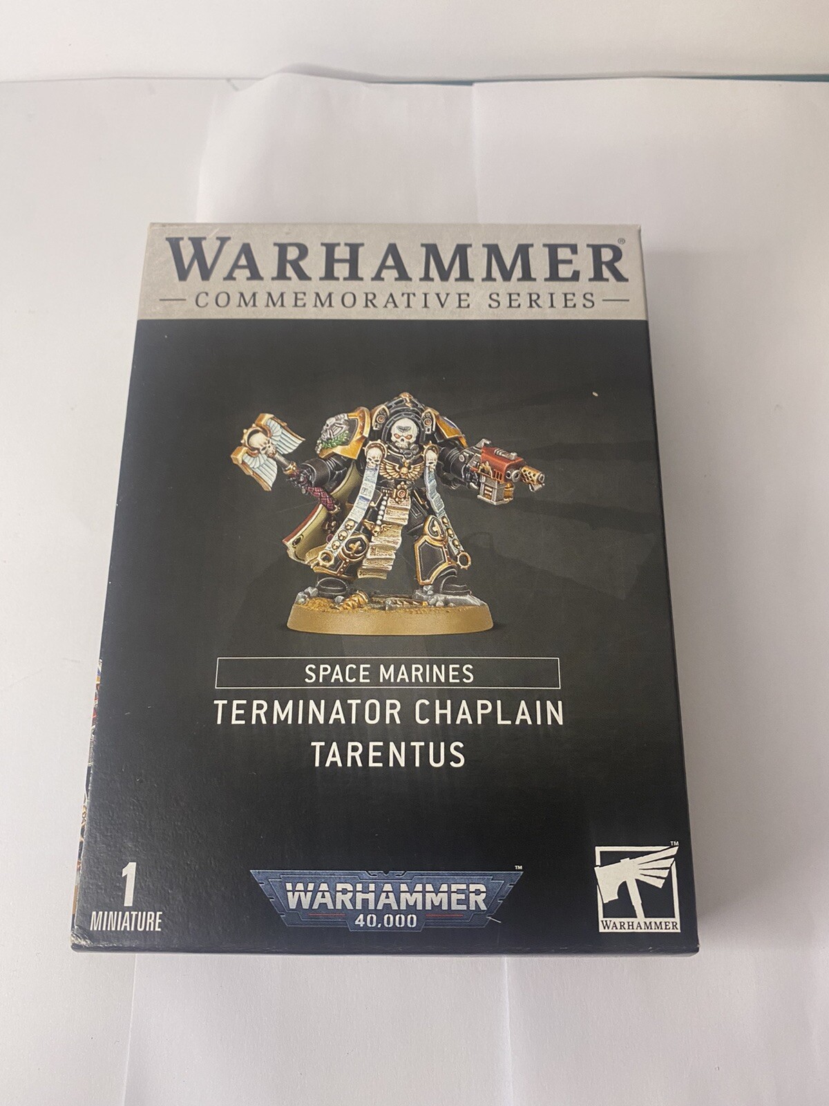 Games Workshop Warhammer 40k - Space Marine Chapelain Terminator ...