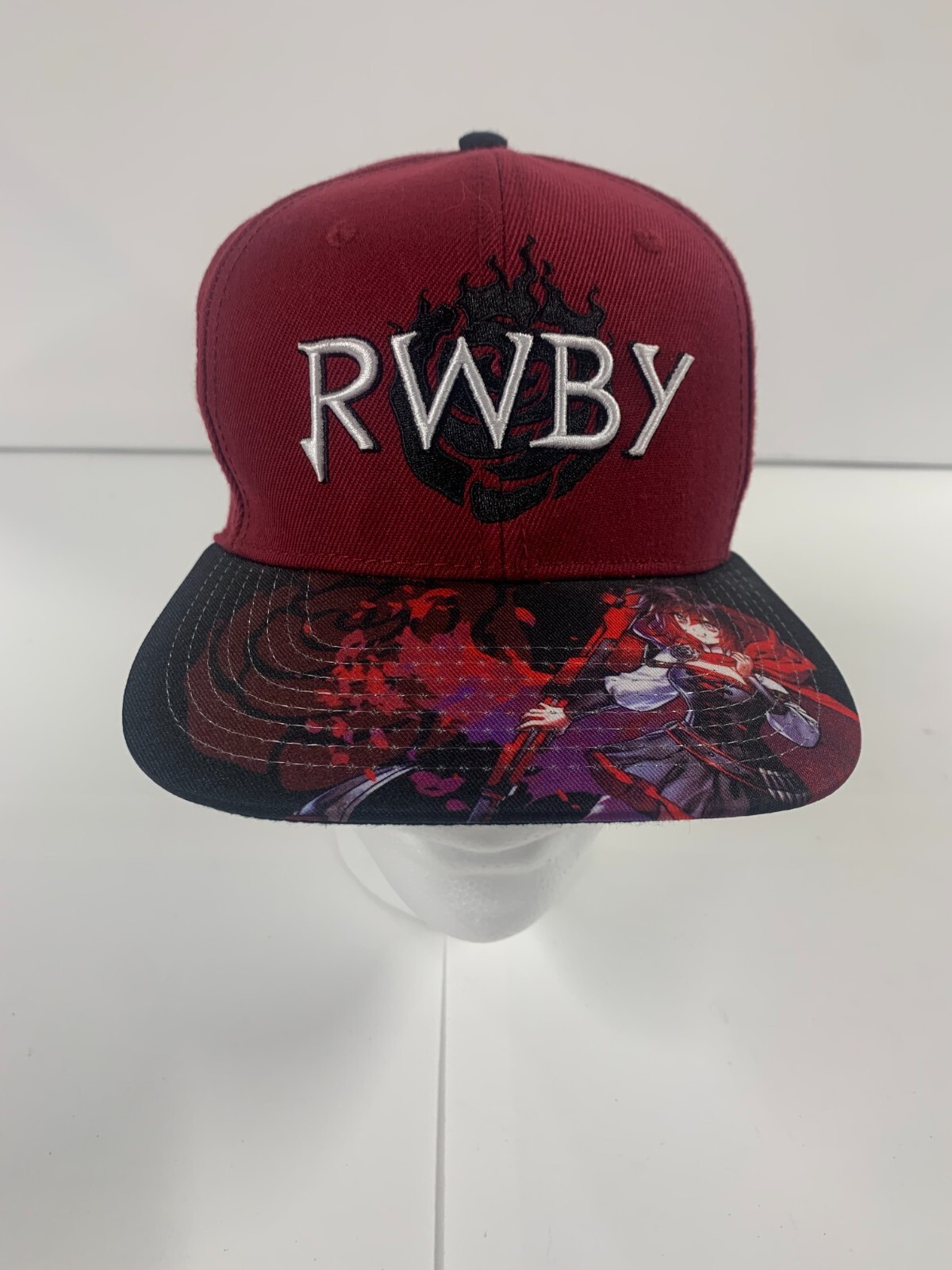 RWBY Logo Ruby Anime Rooster Teeth Embroidered Snapba… - Gem