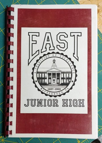 HISTORY OF EAST JUNIOR HIGH SCHOOL BULLDOGS WAYNESBORO PA. | eBay
