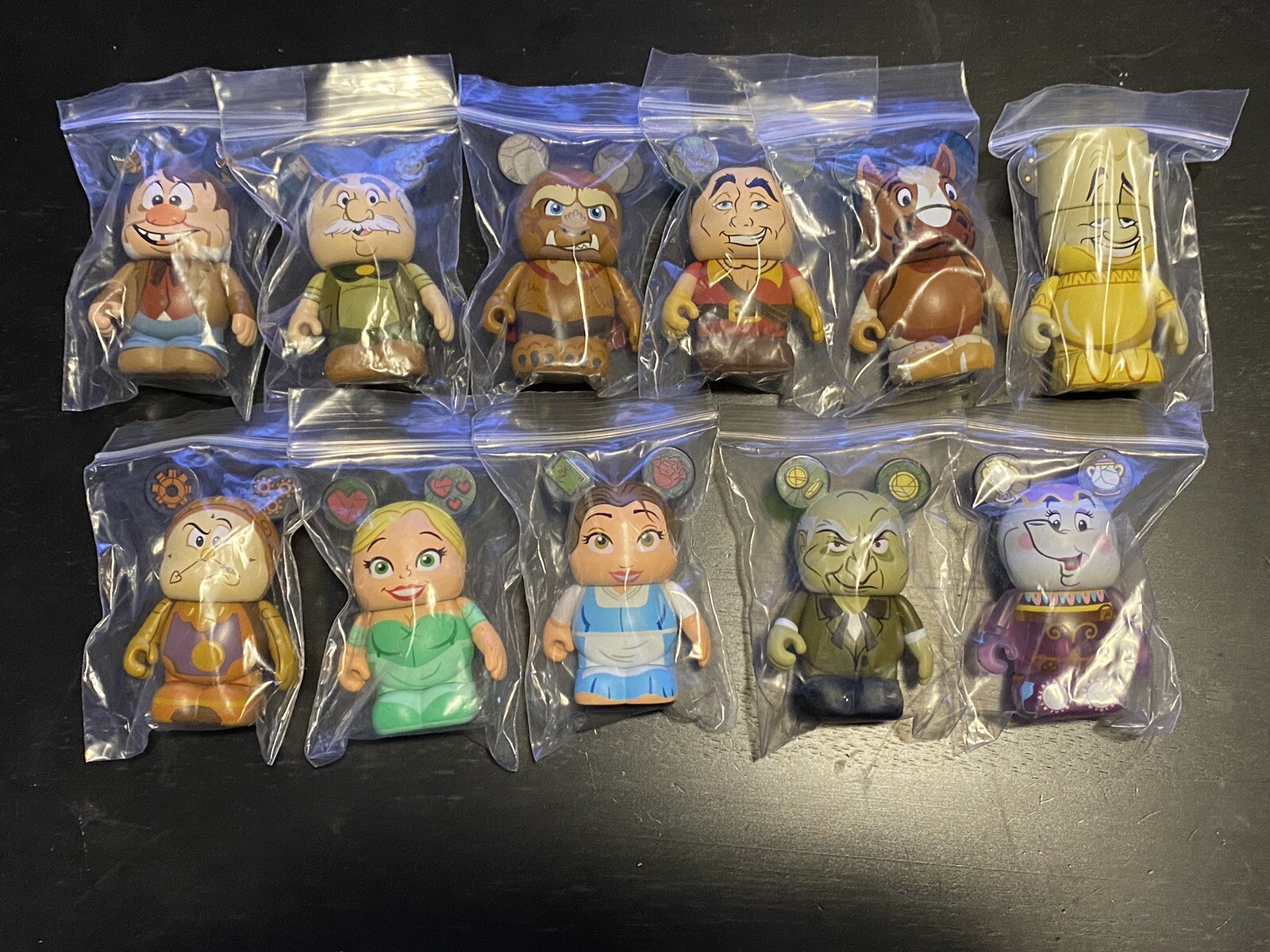 Disney Parks Beauty and the Beast Vinylmation Series 1 Set of 11 Common ...