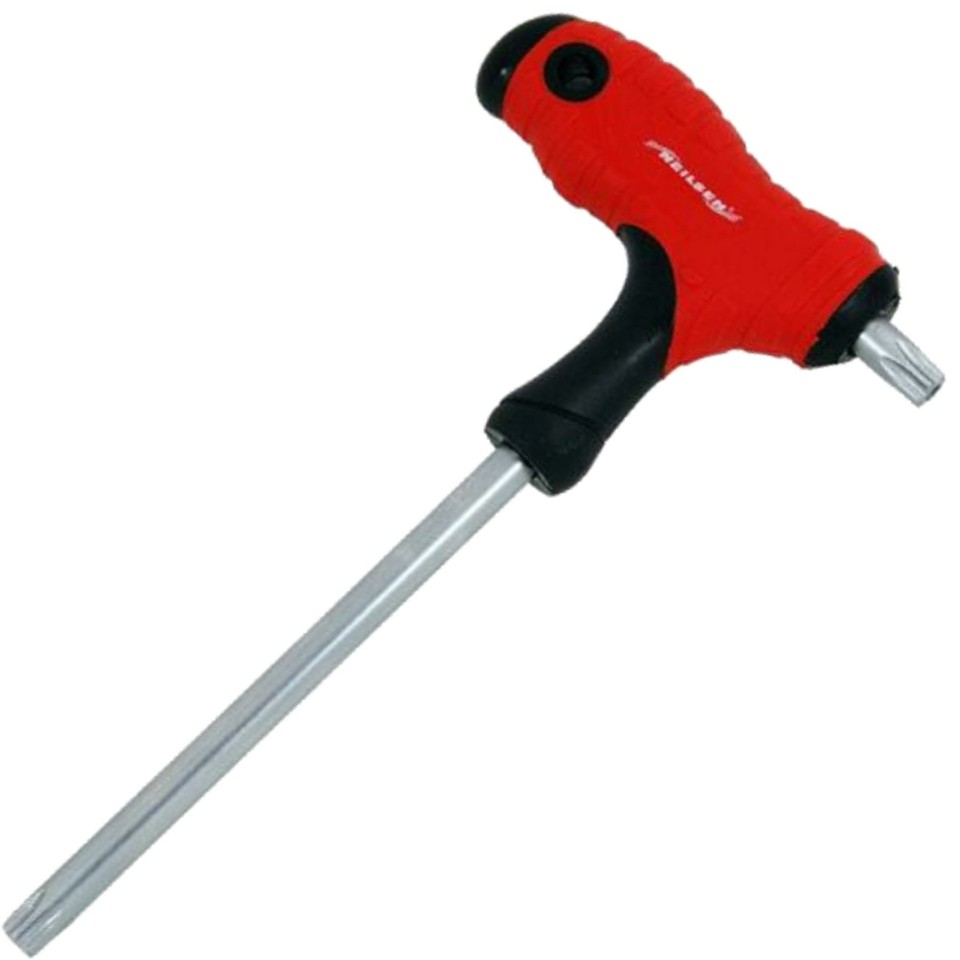 Neilsen 8pc Soft Grip Long Star Torx Allen key Set T10 - T40 T Handle ...