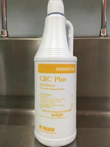 ECOLAB Toilet Bowl Cleaner { Cleanser } - Disinfectant - CBC Plus