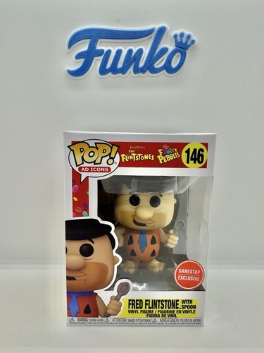 Funko Pop The Flintstones Fred Flintstone 146 GameStop 🇺🇸 | eBay