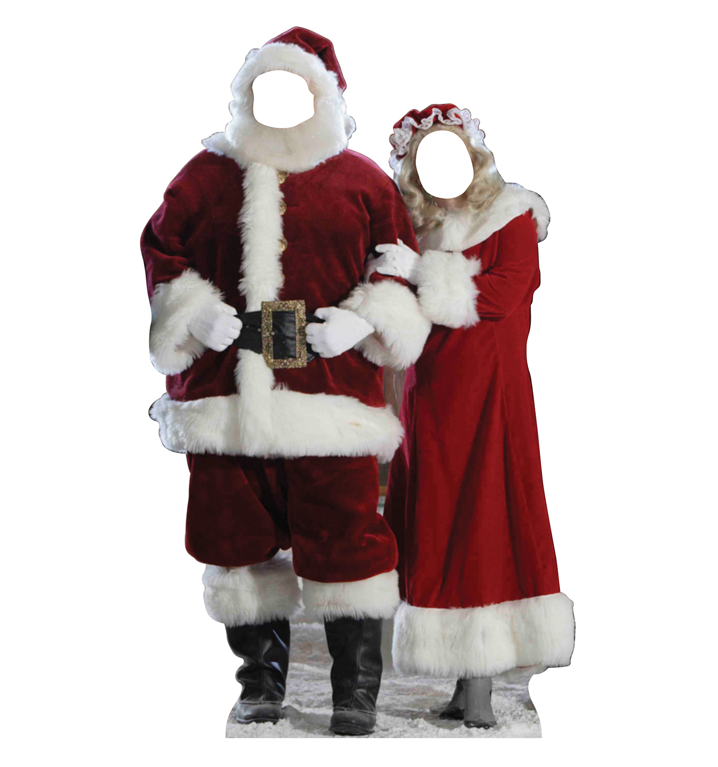 SANTA CLAUS CHRISTMAS LIFESIZE CARDBOARD STAND-IN STANDIN STANDUP ...