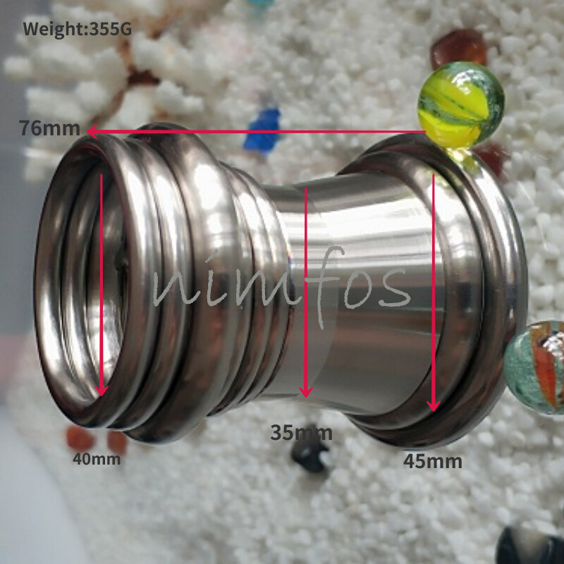 Stainless Steel Male Heavy Duty Weight Testicle Ball Scrotum Stretcher ...